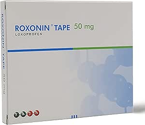 Roxonin Analgesic pain Anti-Inflammatory Tape 50 Mg Patches -7 sheets ...