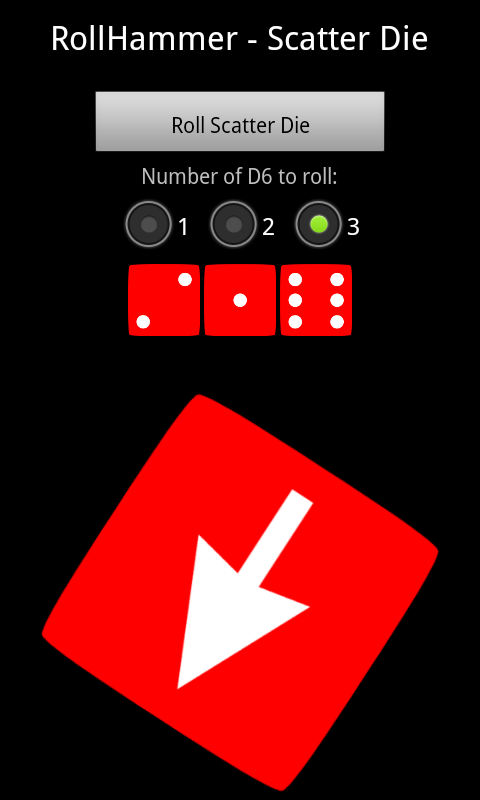 RollHammer - Scatter Die - App on Amazon Appstore