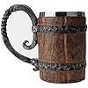Amazon.com | Handmade Wooden Barrel Beer Mug, Bucket Shaped Drinkware ...
