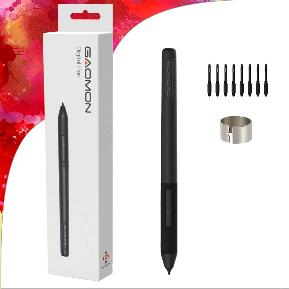 Buy GAOMON AP32 Battery-Free Passive Pen for GAOMON Graphics Tablet ...