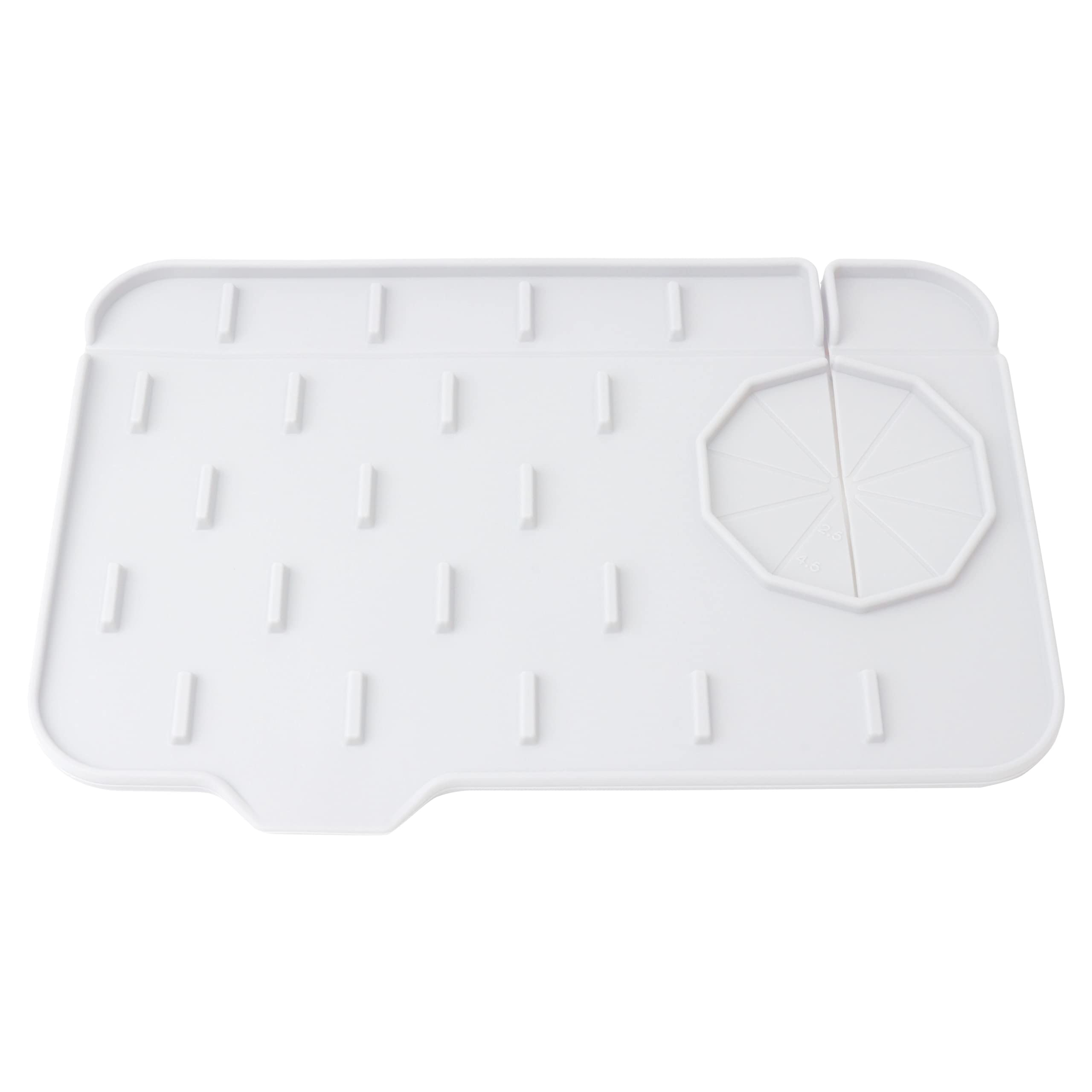 Amazon｜prendre 蛇口マット 2枚セット シリコン 水もれ シンク 便利グッズ 水滴 洗剤汚れ 丸洗い可能 簡単設置 蛇口まわり シンプル マット 吸水 （白色） PR ...