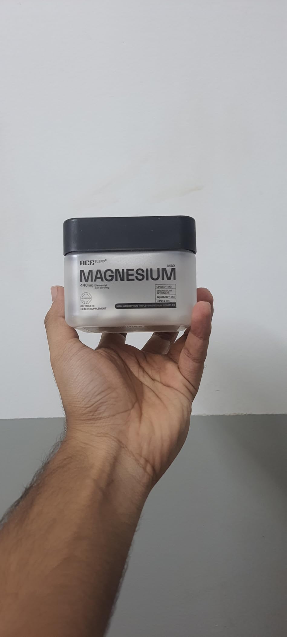 Ace Blend Max Magnesium Glycinate 120 Tablets