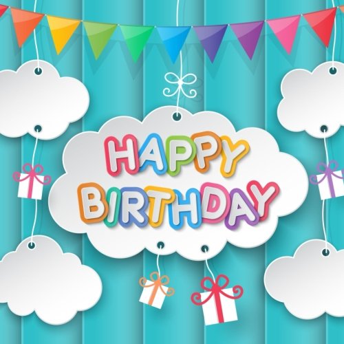 Happy Birthday: Message Book, Keepsake, With 100 Formatted Lined ...