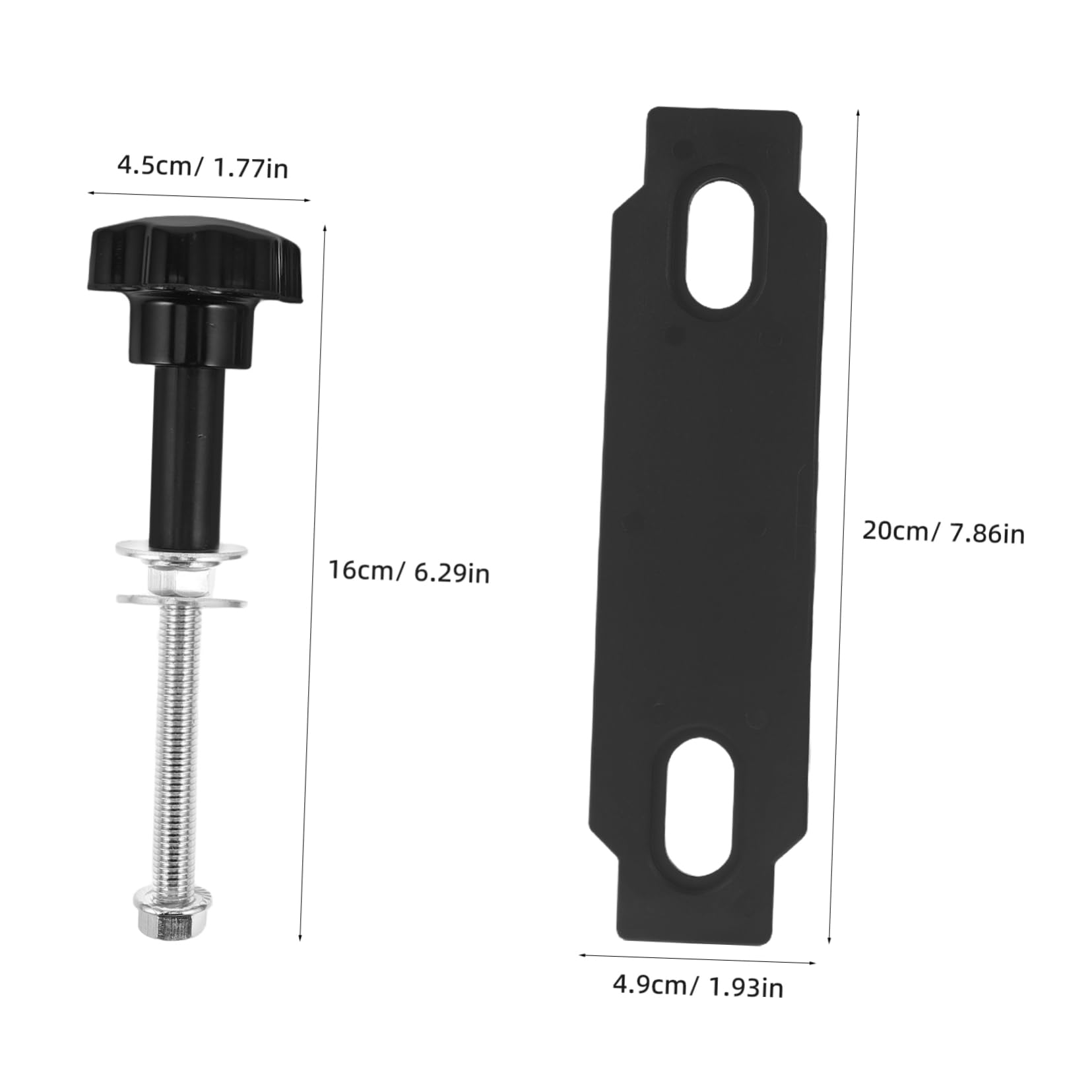 Traction Board Brackets Traction Board Mount Pins Set - Aluminum Alloy ...