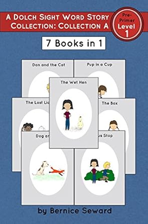 Dolch Pre-Primer Sight Word Story Collection A: 7 Books in 1 (Dolch Pre ...