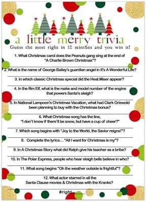 Amazon.com: Christmas Word Scramble Game, Holiday Unscramble Party ...