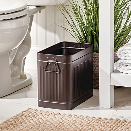 Snapklik.com : mDesign Decorative Retro Vintage Farmhouse Rectangle ...
