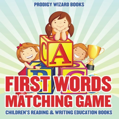 First Words Matching Game: Children's Reading & Writing Education Books ...