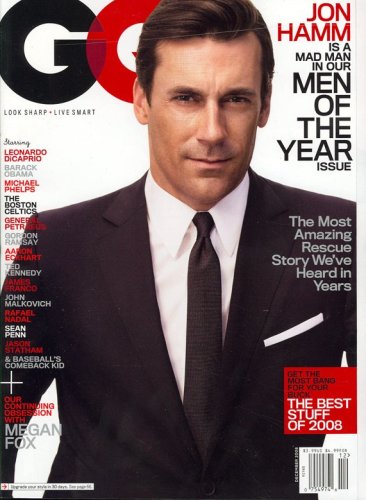 GQ, December 2008 Issue: Editors of GQ Magazine: Amazon.com: Books