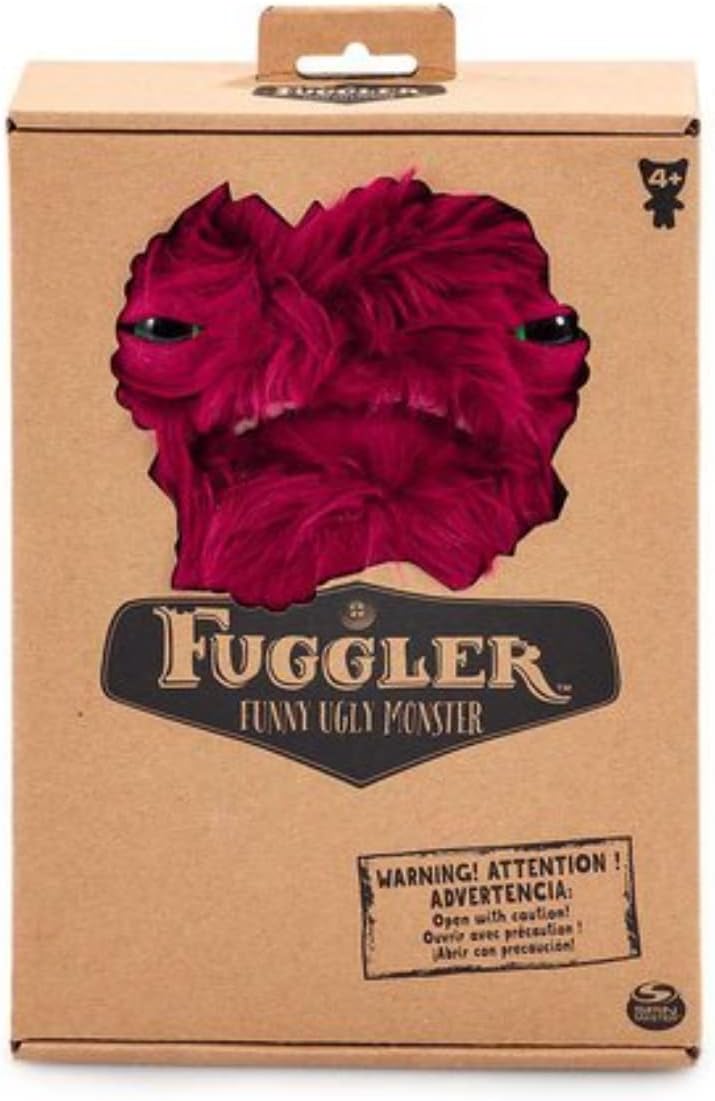Fuggler 22cm Funny Ugly Monster – Wide Eyed Weirdo Red Furry ...