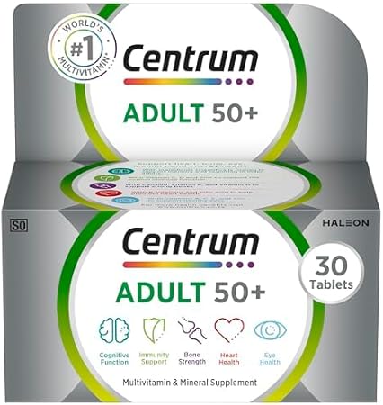 Centrum Adult 50+ Multivitamins 30 Tablets : Amazon.co.za: Health ...