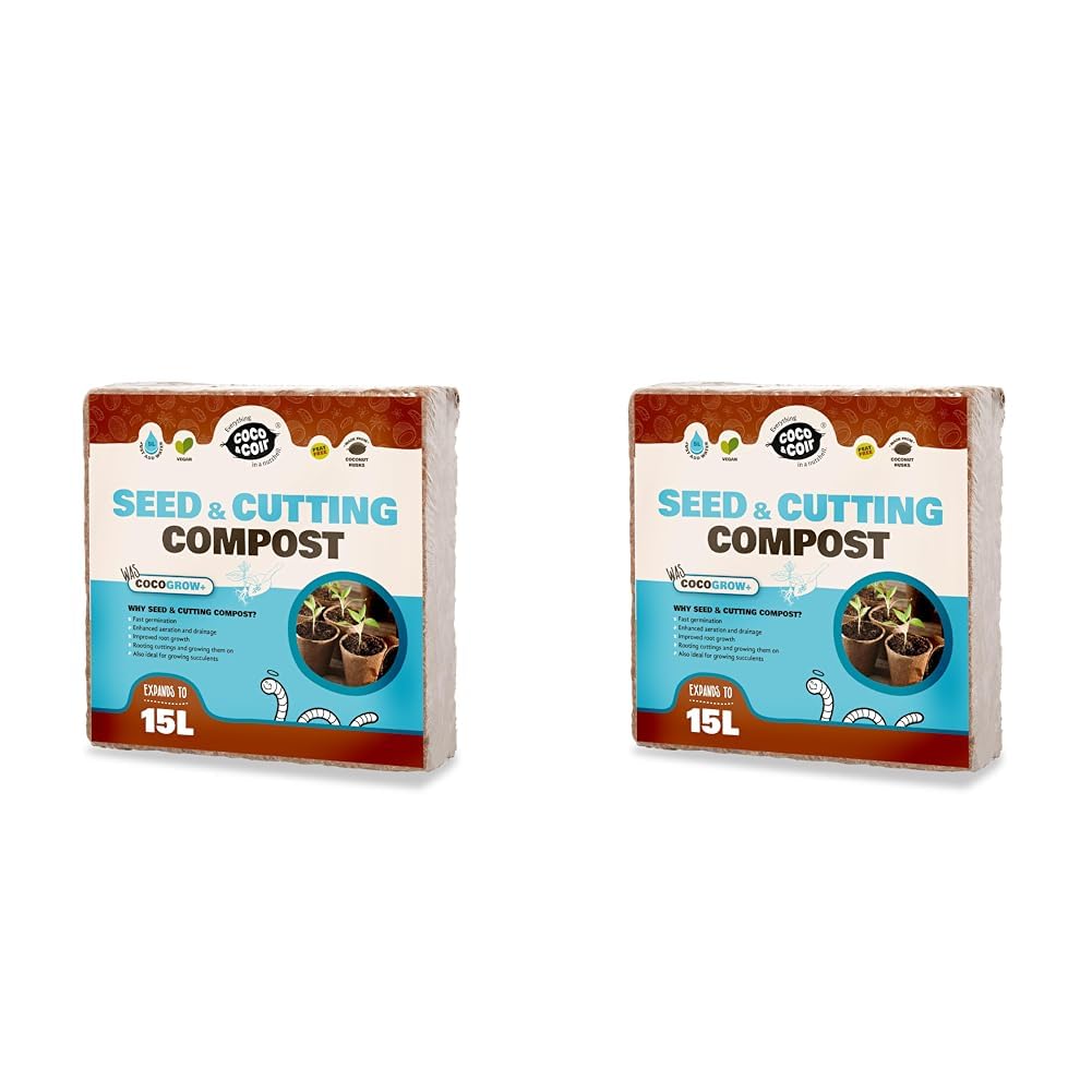 Coco & Coir Seed Compost Perlite Potting Mix | Peat-Free Organic Coco ...