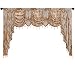 Amazon.com: NAPEARL Valance for Living Room-Jacquard Swag Valances for ...