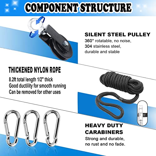 Snapklik.com : Weight Cable Pulley System Gym Professional Home Gym ...