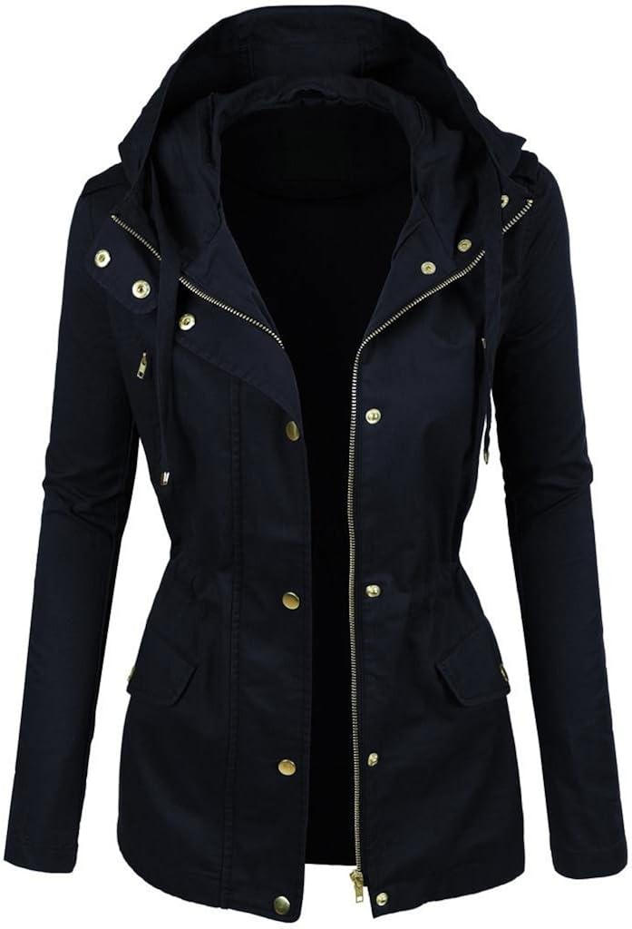 Prime Ladies Parka Jacket Women Cotton Casual Trench Coat PK-02 ...