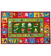 Amazon.com: Booooom Jackson Classroom Carpets Elementary, Colorful ...