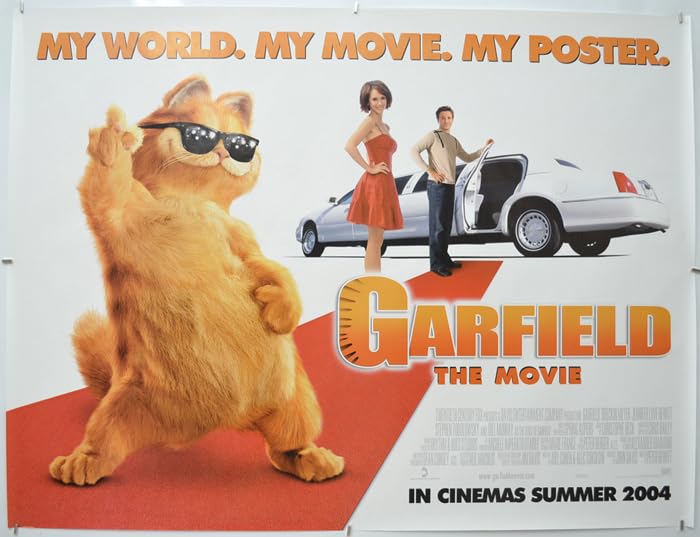 Amazon.com: Movie Posters GARFIELD THE MOVIE (2004) Original British ...