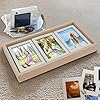 ZEEYUAN 6x4 Rotating Photo Frame Double Side-Display 6 Photos, Floating ...