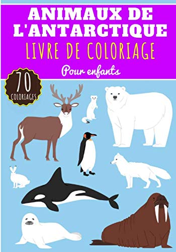 Coloriages Animaux De L'antarctique Les Animaux Du Froid Editions