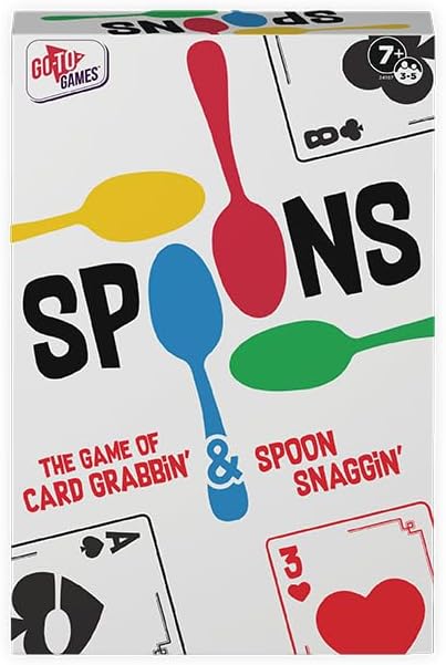 Amazon.com: Spoons Games, Card Games for Kids - Spoons Game, Deck of ...
