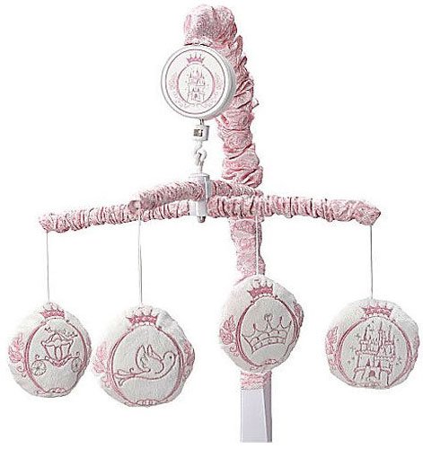 Amazon.com : Disney Princess Dreams Come True Musical Mobile : Nursery ...