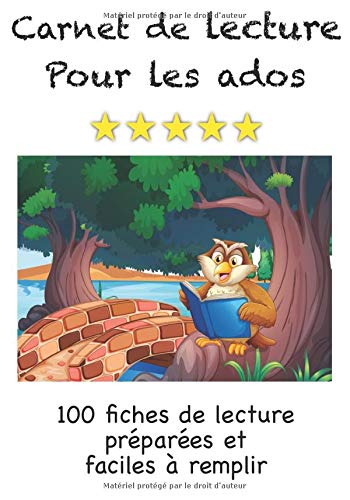 Buy Carnet de lecture pour les ados: Suivi des livres lus pour la ...