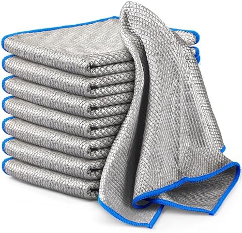 Zemolo Magic Cleaning Cloth, 5Pcs All Purpose Microfiber Cleaning Cloth ...