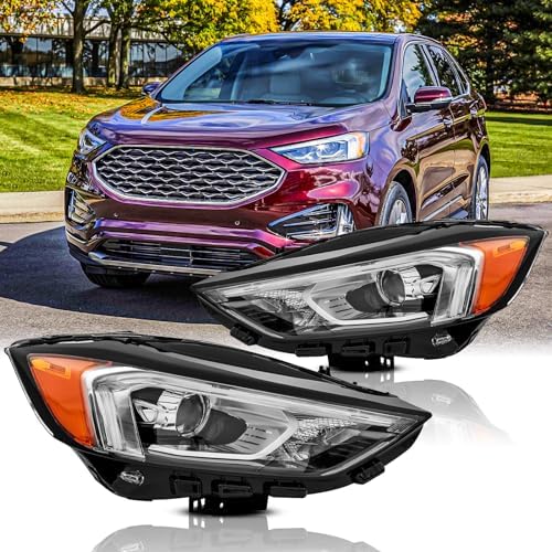 Amazon.com: Headlights Assembly W/O LED DRL Compatible with 2019 2020 ...