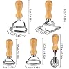 Ravioli Stamp Maker Set, 5Pcs Ravioli Maker Cutter Stamp Set with ...