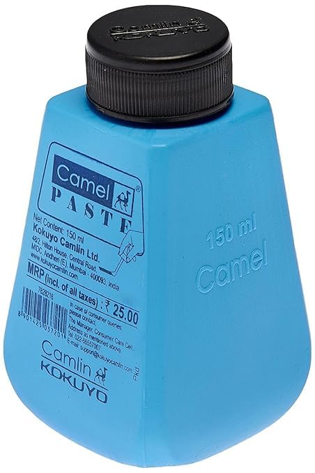 Camlin Paste – 150ml Pack of 1 | Smooth Adhesive Glue for Craft, Paper ...