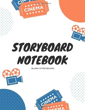 Storyboard Notebook: Film Storyboard Notebook. Blank Storyboard ...