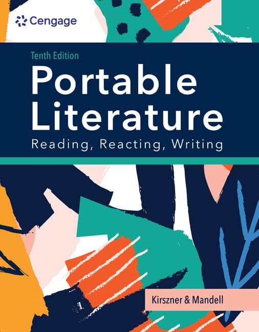 Amazon.com: PORTABLE Literature: Reading, Reacting, Writing (MindTap ...