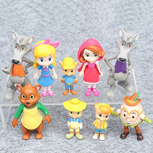 Buy Pi² Goldie and Bear Toys Action Figure 9pc/Set Online at Low Prices ...