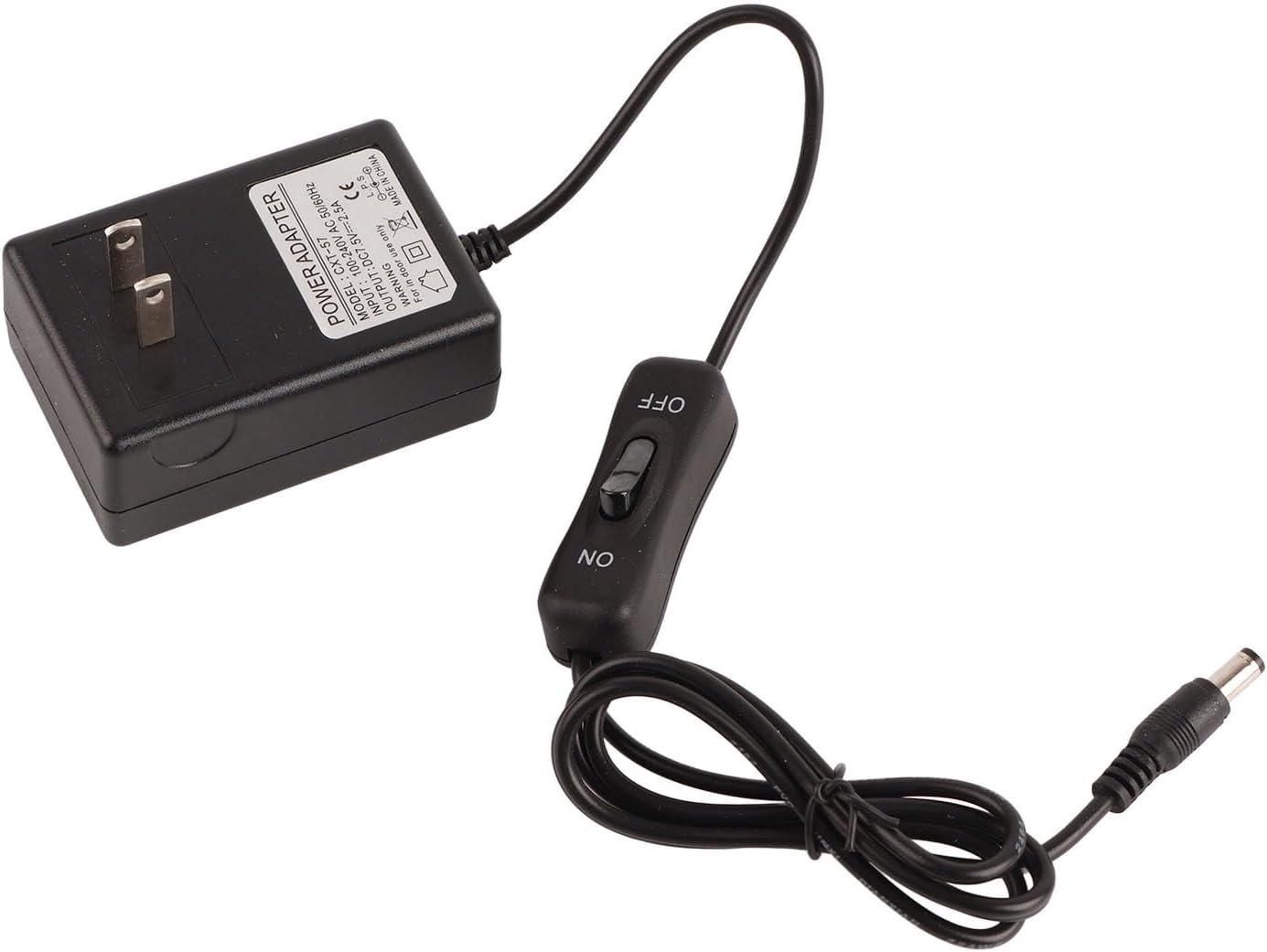 Amazon.com: 7.5V 2.5A Power Supply, Compact Portable 18W Maximum Plug ...