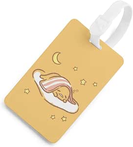 Amazon.co.jp: Gudetama Luggage Tag, Bag Tag, Suitcase Tag, Tpu Name ...