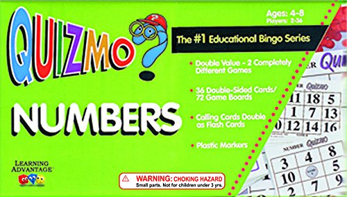 Amazon.com: Learning Advantage 8232 QUIZMO Numbers : Office Products