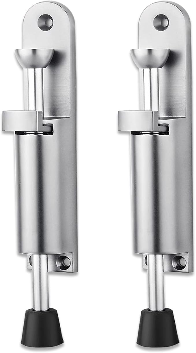 Amazon.com: Kickdown Door Stop 2-Pack Easy Step Door Stopper Spring ...