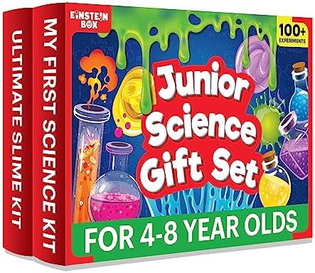 Einstein Box Junior Science Gift Set | 2-in-1 Set of My First Science ...