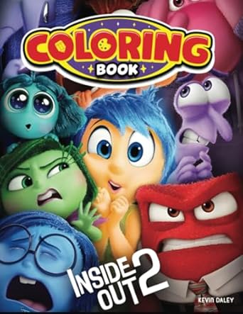 Inside 2 Out Coloring Book: Inside 0ut Ultimate coloring book for all ...