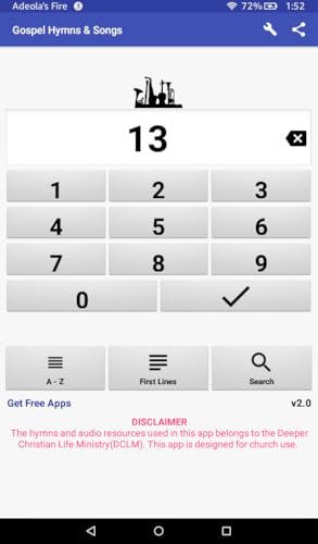 DCLM GHS: Gospel Hymns & Songs - App on Amazon Appstore