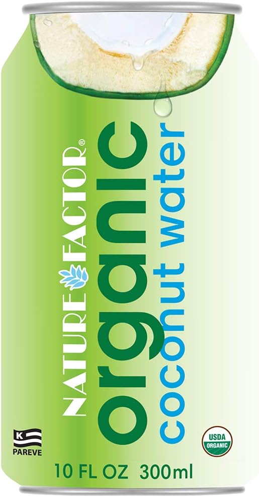 Amazon.com: Real Coco Organic Pure Coconut Water (6-Pack 1L), USDA ...