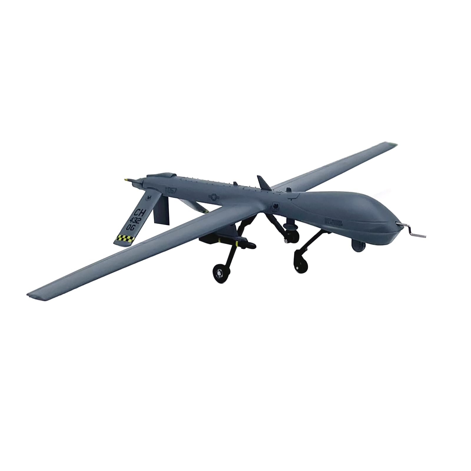 Display Model With Stand MQ-1 Predator Drone Alloy Model - 1:72 Scale ...