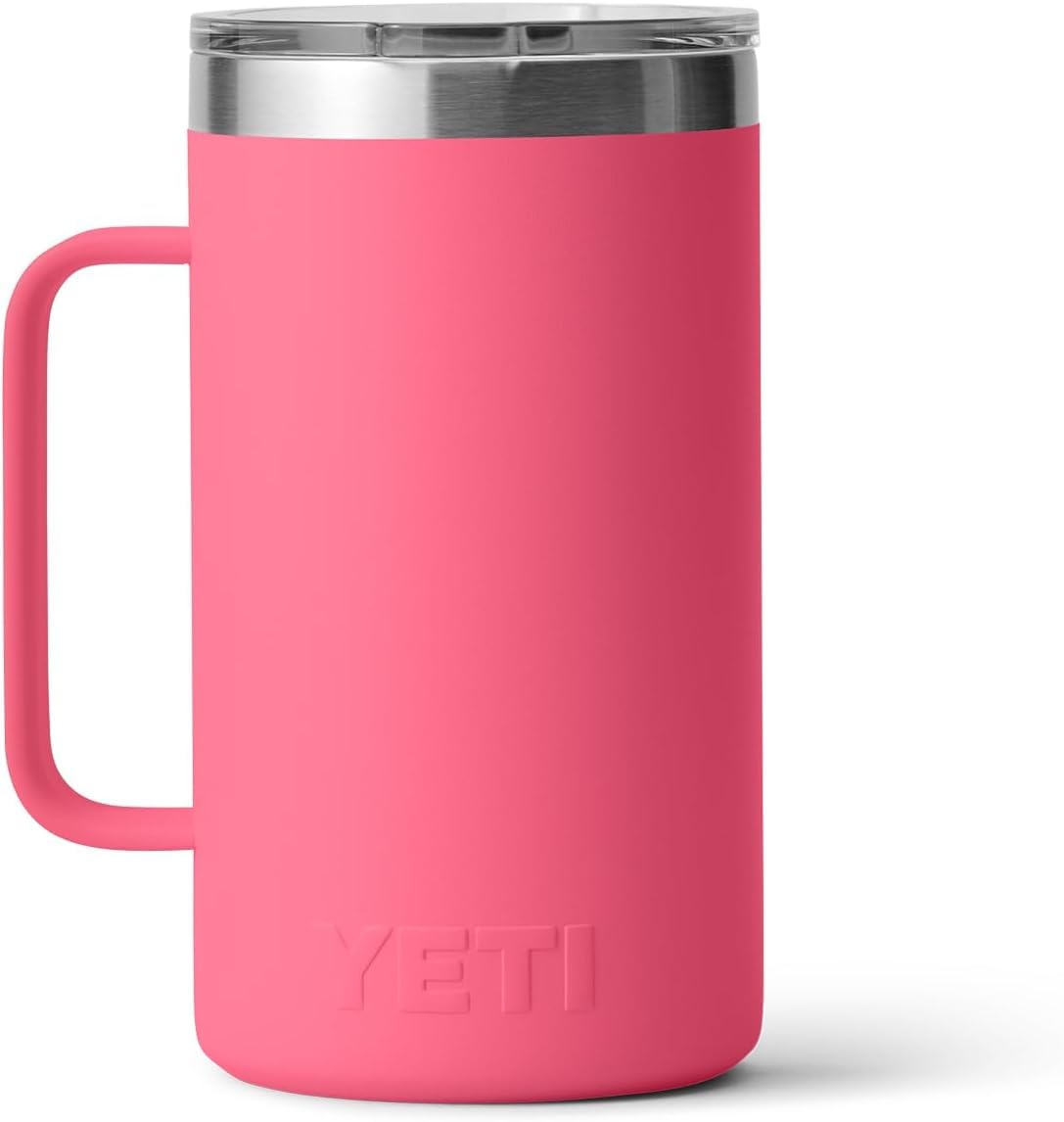 YETI Rambler Mug, Vacuum Insulated Stainless Steel Stackable Mug with ...