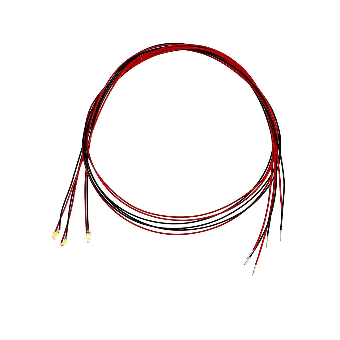 uxcell 3pcs Prewired 0603 White Surface Mounted Devices LED Light ...