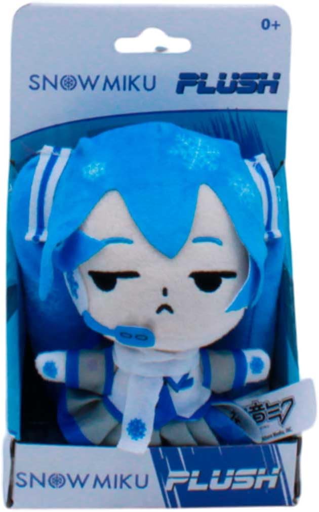 Amazon.com: Just Toys LLC Hatsune Miku Snow Miku 6” Plush Toy – Light ...