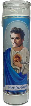 Amazon.com: Pedro Pascal Devotional Prayer Saint Candle : Home & Kitchen