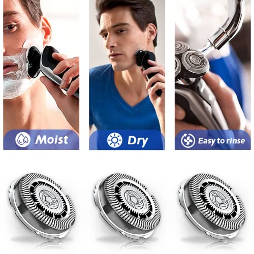 Snapklik.com : SH90 Replacement Heads For Philips Norelco Shavers ...