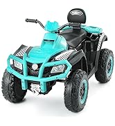 Amazon.com: ELEMARA 2 Seater XL Ride On Car for Kids,12V Battery ...