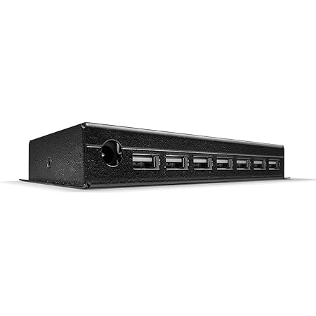 LINDY 42794 7 Port USB 2.0 Metall Hub: Computer & Zubehör