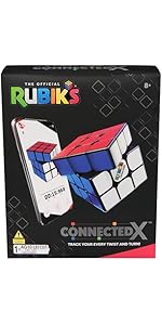 Amazon.com: Rubik's Cube, The Official Rubik’s ConnectedX, Bluetooth ...